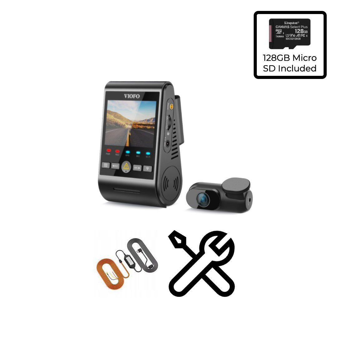 VIOFO A229 Duo (2K+2K) Install Bundle – Overdrive Auto Tuning