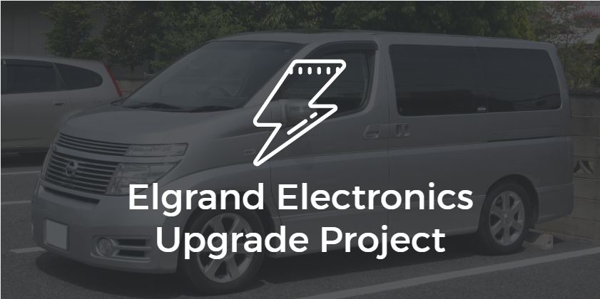 JDM Nissan Elgrand with Thorough Electronics Update – Overdrive Auto Tuning