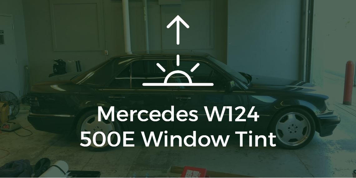 Mercedes 500E Window Tint – Overdrive Auto Tuning