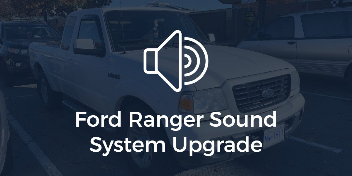 Ford Ranger Pioneer and Alpine Sound System – Overdrive Auto Tuning