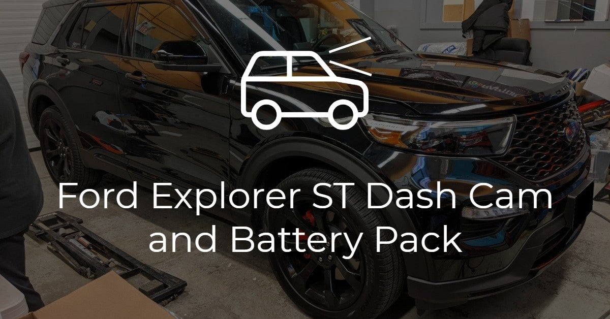 Ford Explorer ST Blackvue DR900S-2CH Dash Cam – Overdrive Auto Tuning