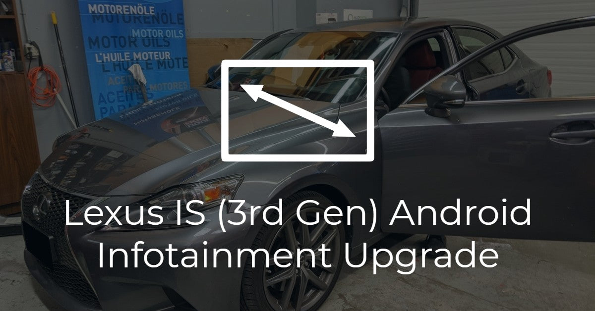 Lexus IS300 (3rd Generation) Android Head Unit Upgrade Review and Inst ...