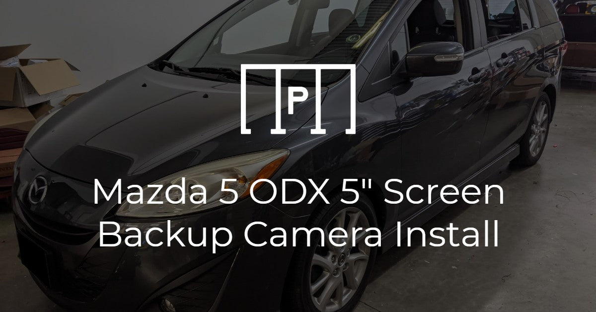 Mazda 5 OD-X Backup Camera with 5" Screen – Overdrive Auto Tuning