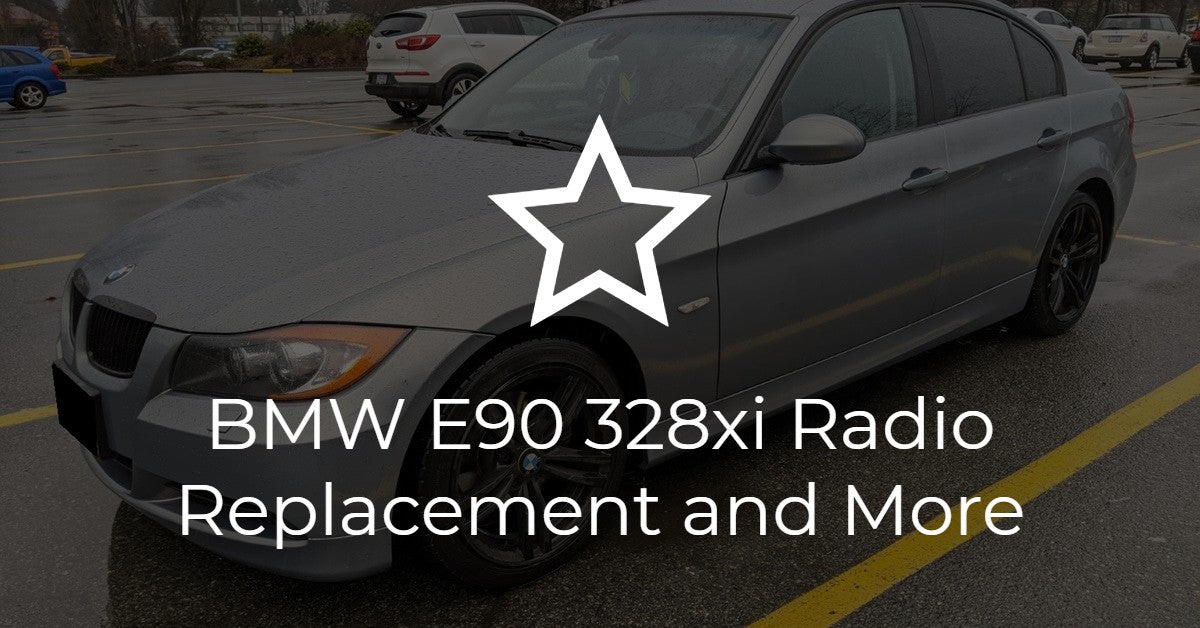 BMW E90 328XI Project: Radio Replacement, Wheels, and More – Overdrive ...