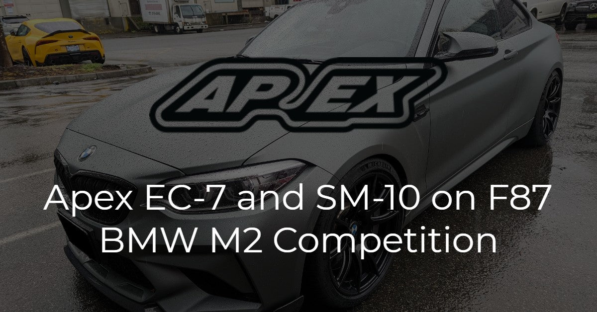 Apex Flow Formed Wheels on F87 M2 Competition (SM10/EC7) – Overdrive ...
