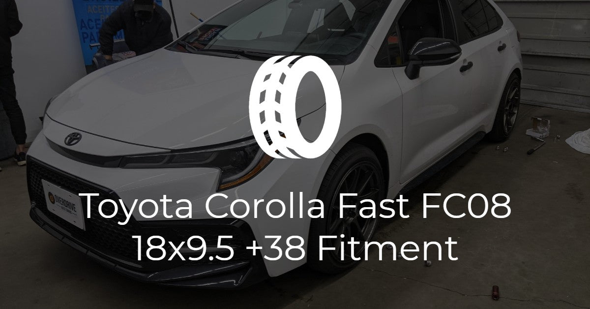 Toyota Corolla Fast FC08 18x9.5 +38 – Overdrive Auto Tuning