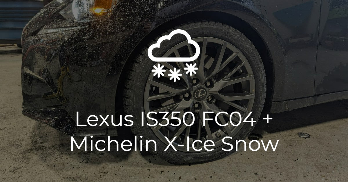 Lexus IS350 Replika R224 + Michelin X-Ice Snow – Overdrive Auto Tuning