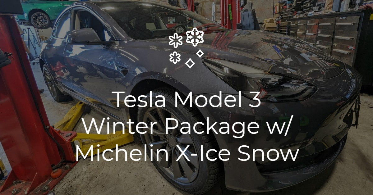 Tesla Model 3 Winter Package + Michelin X-Ice Snow – Overdrive Auto Tuning
