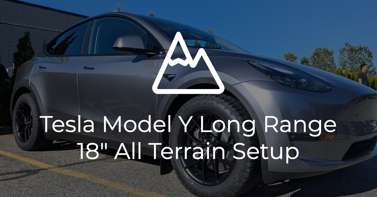 Tesla Model Y Long Range 18" All Terrain Setup (TS2B+Wildpeak ...