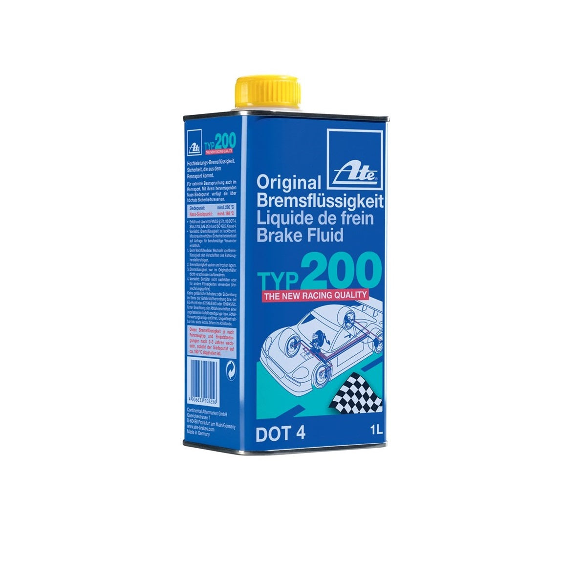 ATE TYP200 DOT4 Brake Fluid 1L – Overdrive Auto Tuning