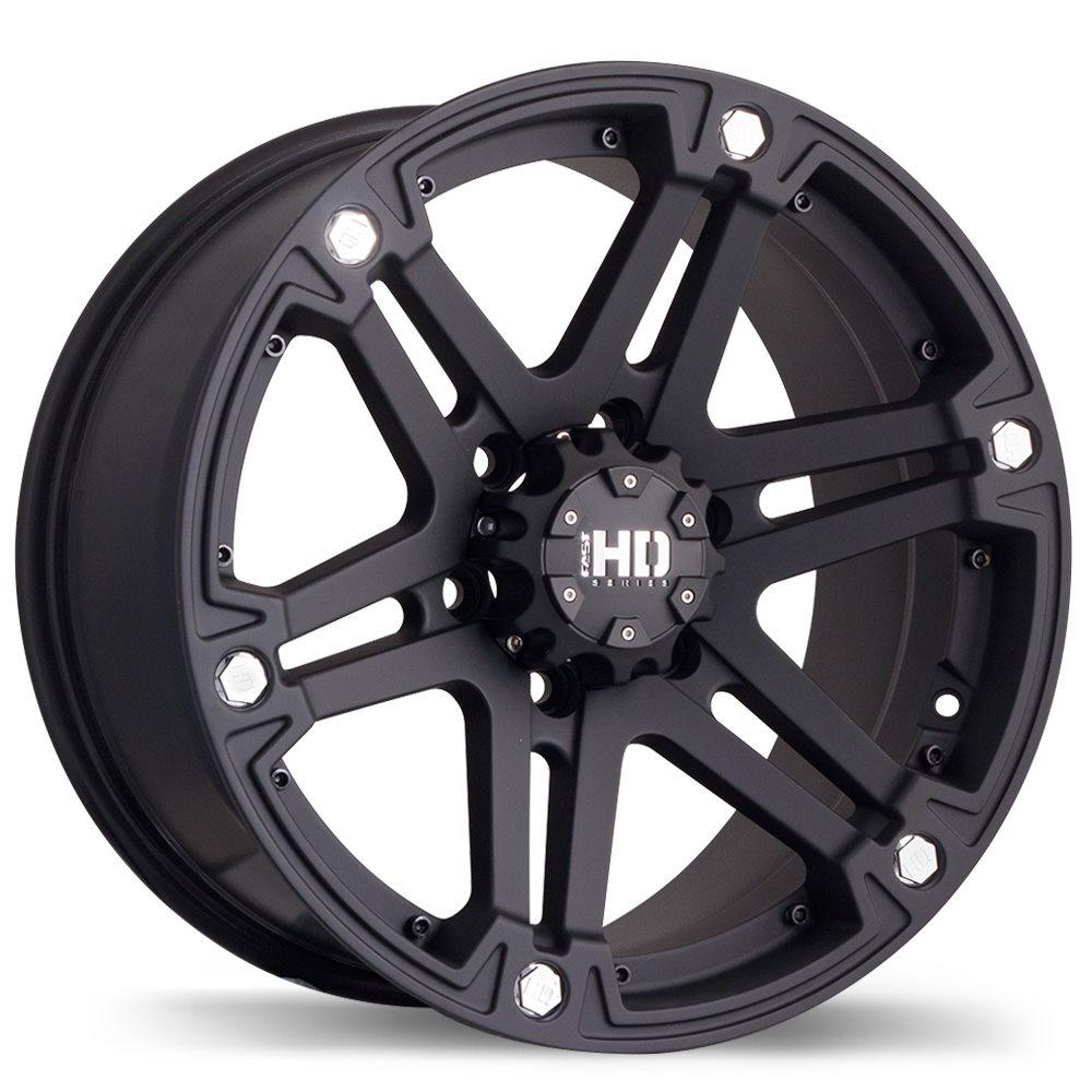 Fast HD Reactor SUV Matte Black Wheels – Overdrive Auto Tuning