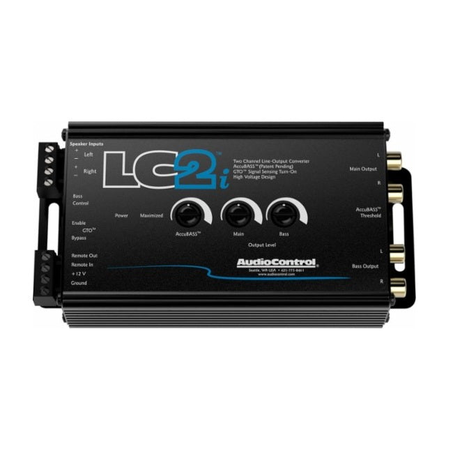 AudioControl LC2i Active Line Output Converter – Overdrive Auto Tuning