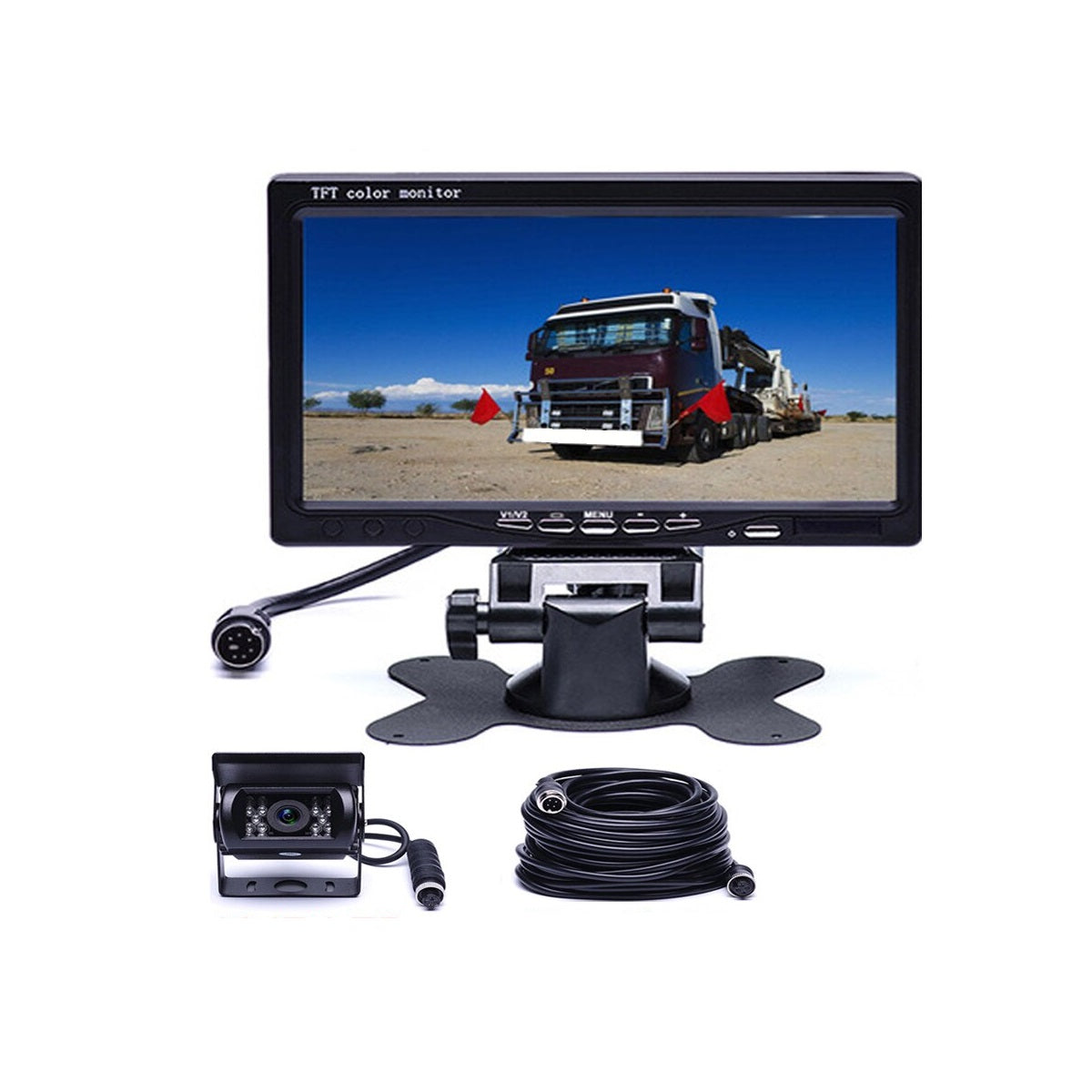 OD-X Truck Backup Camera System with 7" Screen – Overdrive Auto Tuning